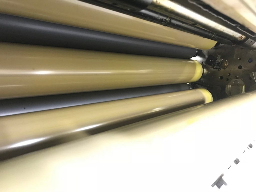 Maintaining Printing Ink Rollers | Gowans & Son Printers