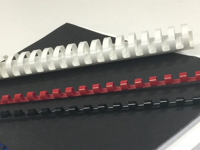 Spiral, Wiro, Plastic Comb BInding Chipping Norton Sydney | Gowans ...