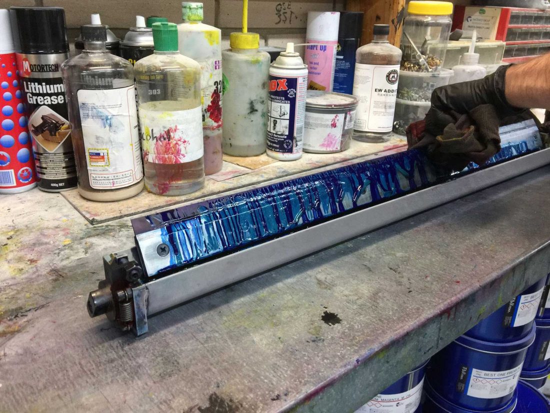 Blue Ink Wash Up Tray | Gowans & Son Printers