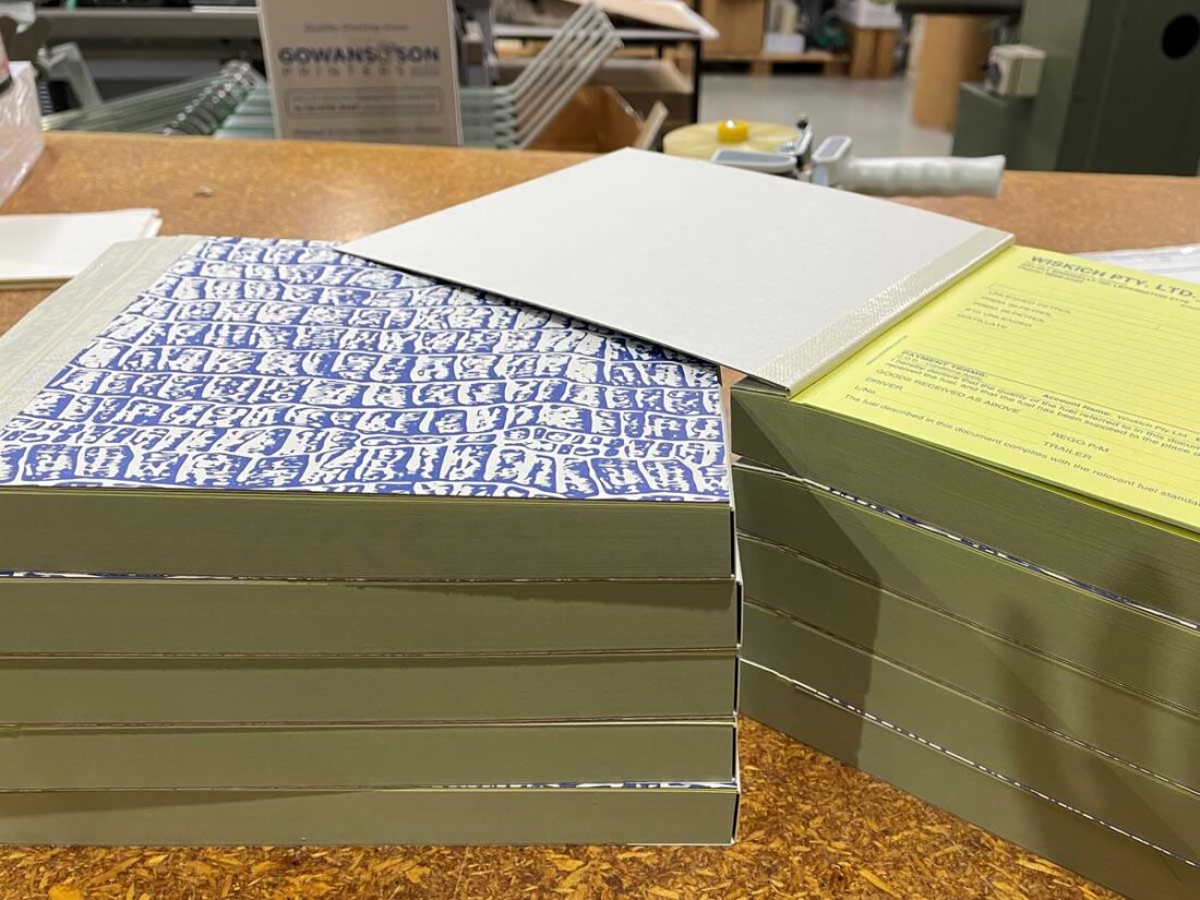 Custom Docket Books | Gowans & Son Printers